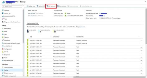 File Level Backup From Encrypted Vm Or Encrypted Recovery Point