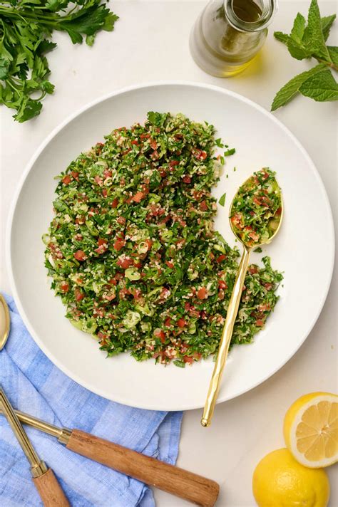 Tabouli Salad Recipe Tabbouleh — Chef Tested A Pure Palate