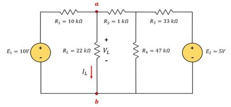 Solved Find V R And I Using Thevenins Theorem