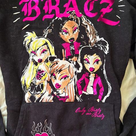Y2k Bratz Hoodie Iconic Bratz Graphic Hoodie With Depop