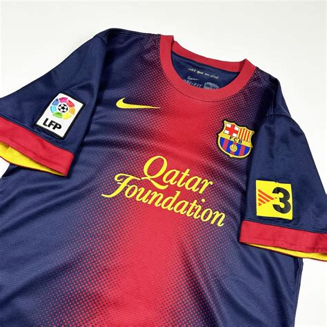 실측m 나이키 바르셀로나 12 13 홈 어센틱 유니폼 후루츠패밀리