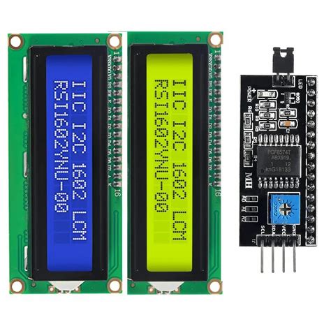 16x2 Lcd1602 Parallel Lcd Display With Iic I2c Interface Liquid Crystal Display Module एलसीडी