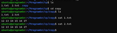 Cp Command In Linuxunix Uses Of Cp Command With Example