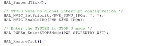 Solved Not Waking Up From Stop3 Mode Immediately After Pr