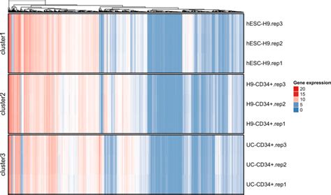Heatmap Of The Degs Log2 Normalized Microarray Data Was Subjected To