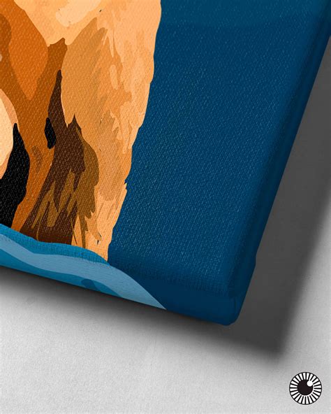 Wild And Free Learn From Foxes Canvas Collection From