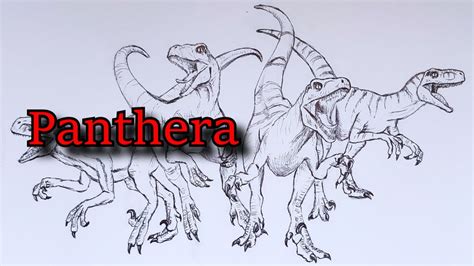 Como Desenhar Os Atrociraptores How To Draw The Atrociraptors Jurassic World Dominion