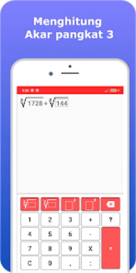 Kalkulator Akar Pangkat Dan For Android