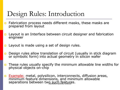 Solution Cmos Design Rules Layout Studypool