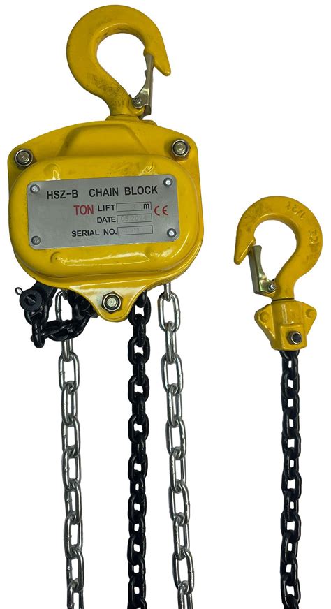 Chain Blocks G80 3m Including Chain And Hooks 1000kg ⋆ Chris Beard Aps