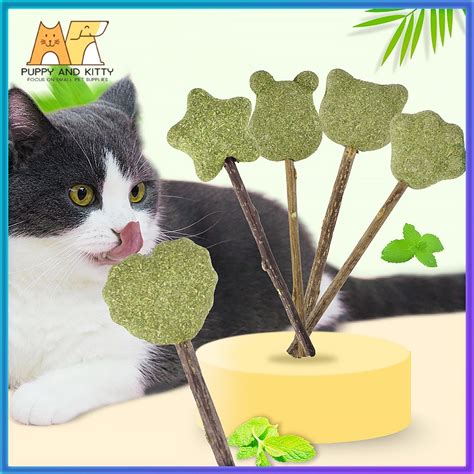 Cat Catnip Lollipop Mint Snakcs For Kitten Shopee Philippines
