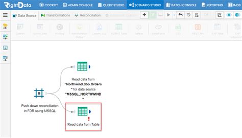Push Down Reconciliation In Fdr Using Mssql Rightdata