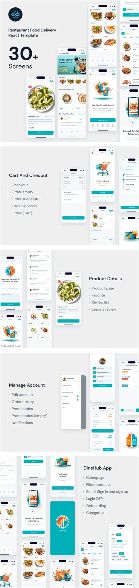 Dinehub Restaurant Food Delivery React Mobile App Pwa With Laravel Backend Thememag