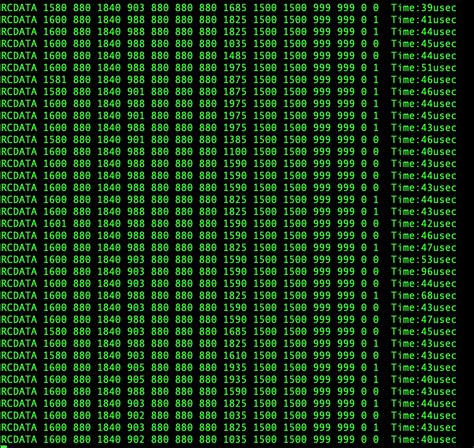 Expresslrs V301 Sends Different Rc Data Without User Command Which Is