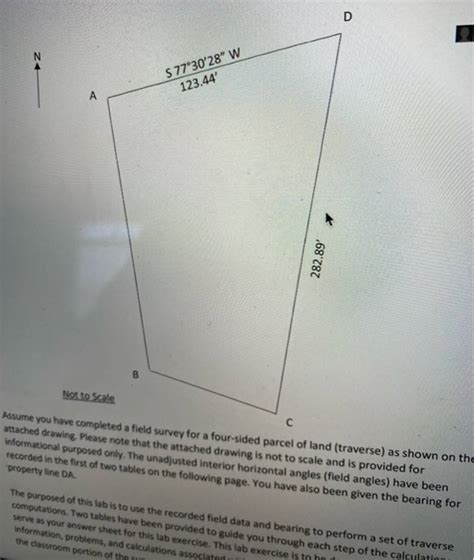 Solved Lab Section Date Lab Day Lab 10 Traverse Computations 1 Answer Transtutors