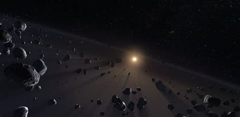 A Disc Of Icy Material Not Planet 9 Might Explain The Strange