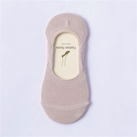 Women No Show Liner Socks With Anti Slip Silicone Patches Women Socks Invisible Ready Stock