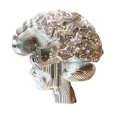 Digital Scifi Electronic Brain Artificial Intelligence Neural System