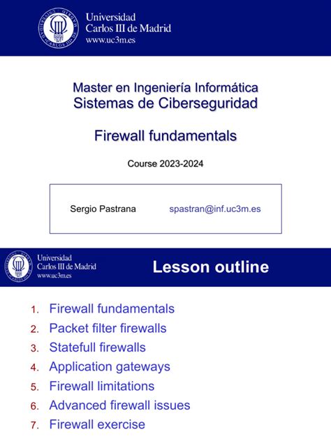 Firewalls 1 Pdf Computer Network Port Computer Networking