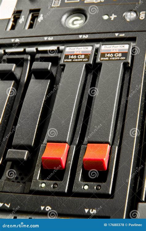 Cluster Of Hard Drives Stock Photo Image Of Readwrite