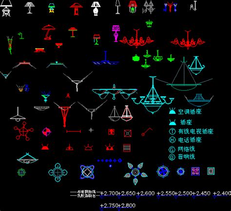 Drawings Lamps Elevation Cad Block DWG Elevation For AutoCAD Designs CAD
