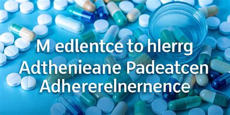 The Challenges Of Ensuring Medication Adherence Among Patients Ai Generative Stock Illustration