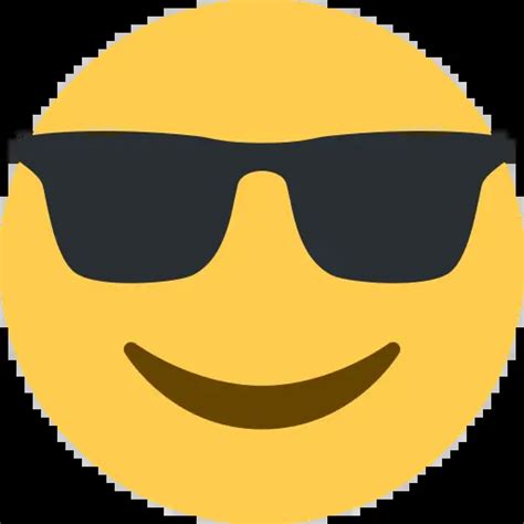 دانلود عکس های ایموجی و شکلک عینک آفتابی Png با کیفیت بالا