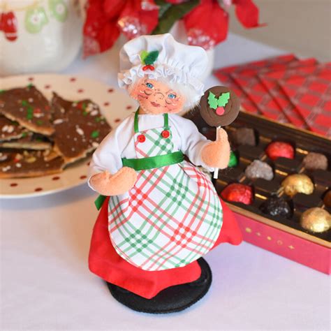 9in Christmas Candy Mrs Santa Annalee Dolls