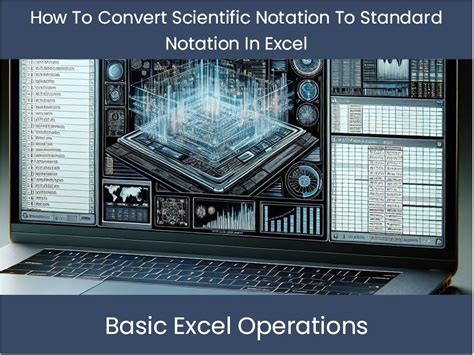 Excel Tutorial How To Convert Scientific Notation To Standard Notatio
