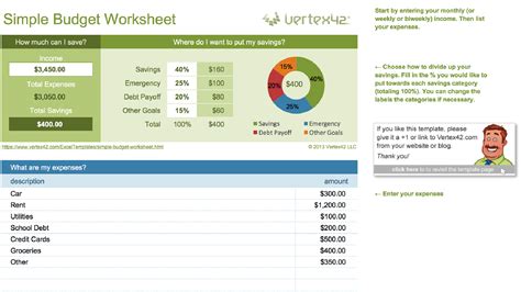 Basic Expenditure Spreadsheet Throughout 15 Easytouse Budget Templates Gobankingrates Db Excel Com