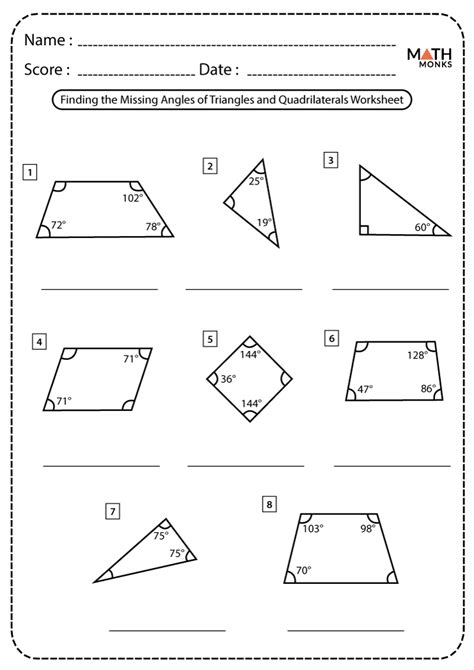 Quadrilateral Rectangle Angles