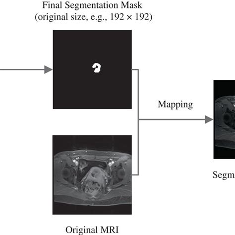 Postprocessing Illustration The Model Prediction Map Is Segmented Into