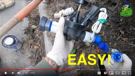 Rainbird Automatic Drain Valve Installation Vacmts