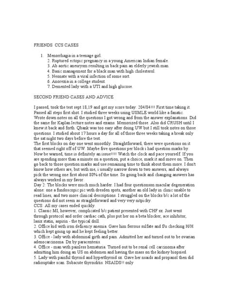 Friends Ccs Cases Pdf Surrogacy Clinical Medicine