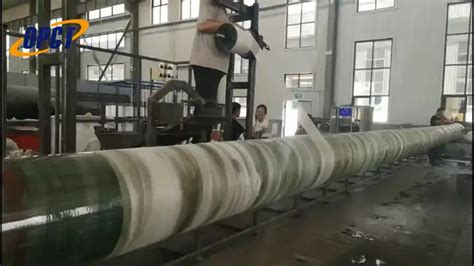 Fiberglass Winding Machine Whole Set Production Line Indoor Frpgrp Production Winding Machine