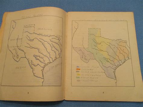 Elementary Texas History The Dixie Series Of School Work Books 1934