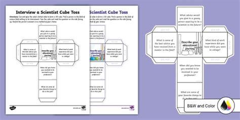 Women S Equality Day Interview Scientist Cube 6th 8th Grade