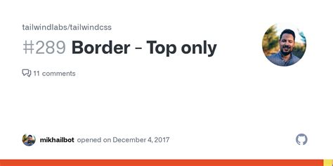 border top only · issue 289 · tailwindlabs tailwindcss · github