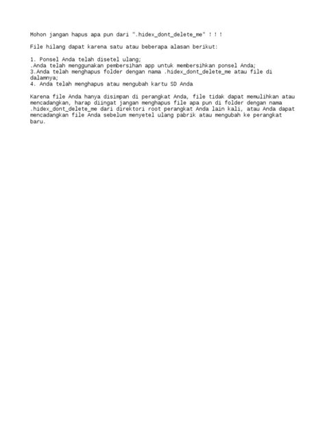 don t delete anything in this fold pdf