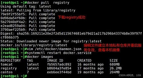 Docker容器：本地私有仓库、harbor私有仓库部署与管理本地登录harbor Csdn博客
