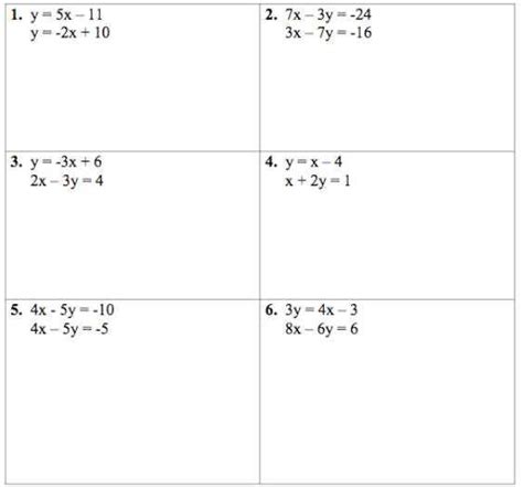 Unlocking The Answers Lesson 82 Solving Systems By Substitution Answer Key Revealed