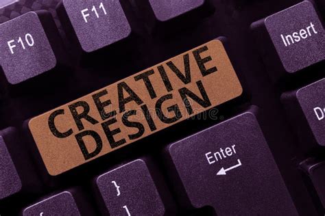 Conceptual Caption Creative Design Business Idea Subset Of Visual Communication And