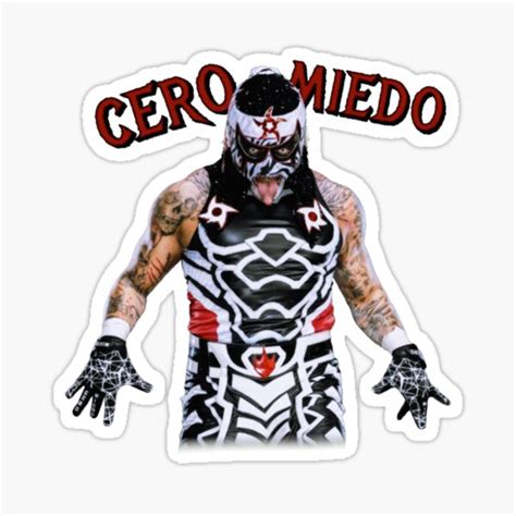 Cero Miedo Zero Fear Sticker For Sale By Bradyswift Redbubble