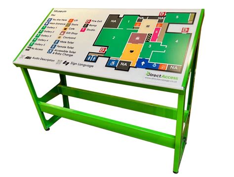 Tactile Map Boards Direct Access Usa