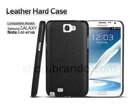 Samsung Galaxy Note Ii Gt N7100 Leather Back Case