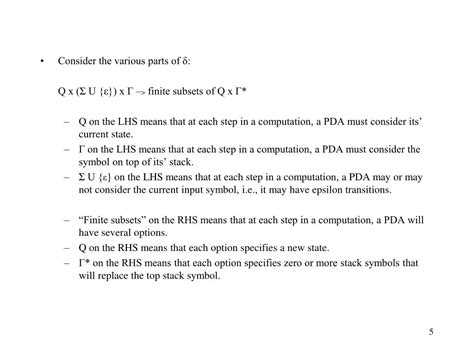 Ppt Pushdown Automata Pda Powerpoint Presentation Free Download