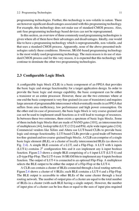 Fpga Basics 1 Class Notes 2 Programming Technologies 11 Programming Technologies Further
