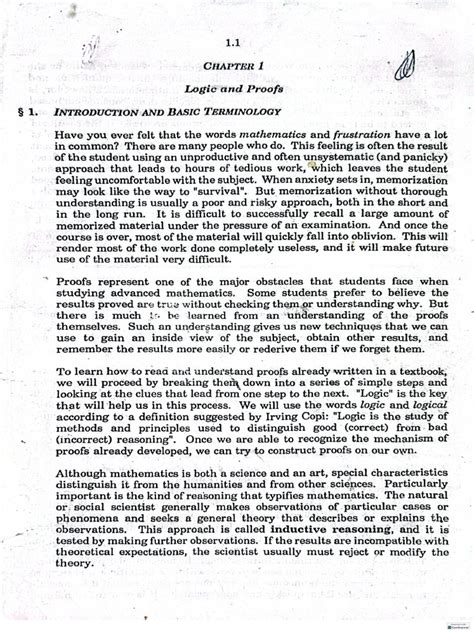 Logic And Proofs Pdf