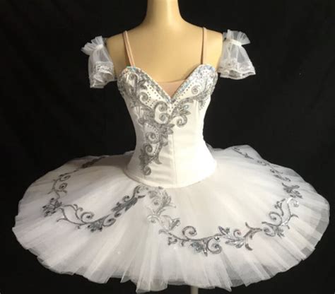 Ballet Tutu Silver White Ballet Tutu Etsy