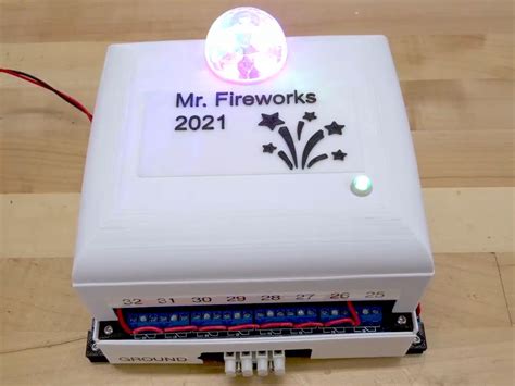 easy firework firing system arduino project hub